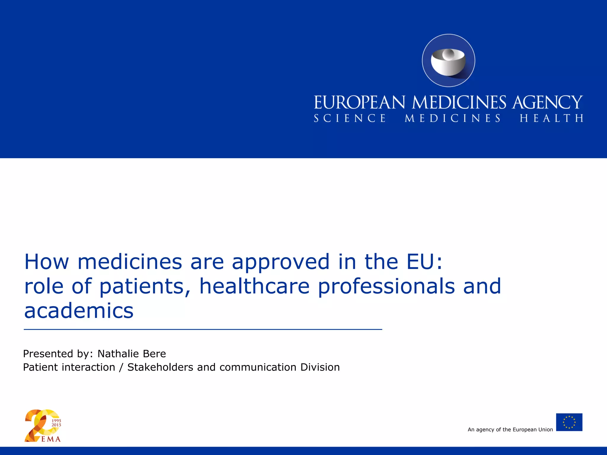 An introduction to the EMA | PDF