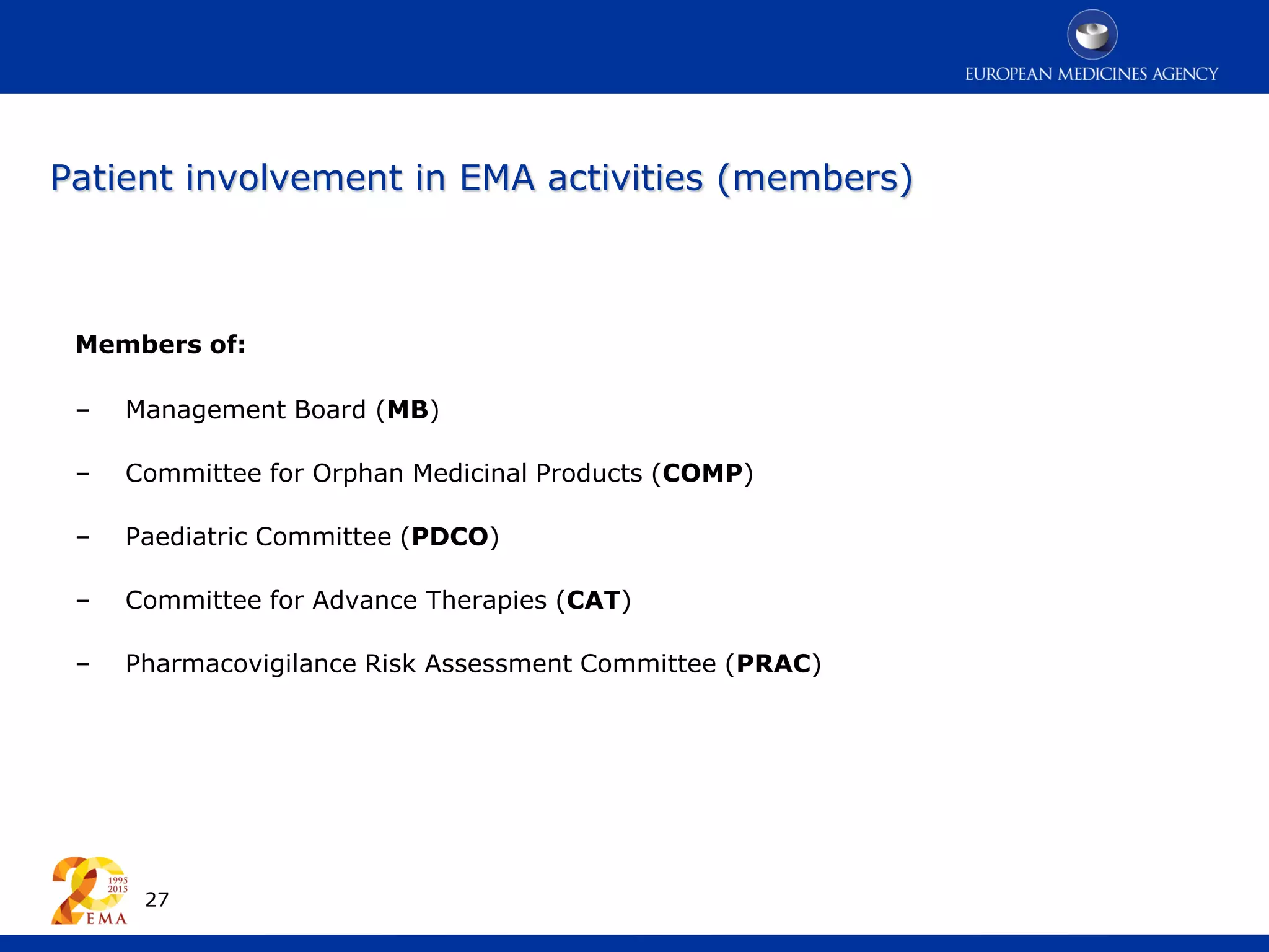 An introduction to the EMA | PDF
