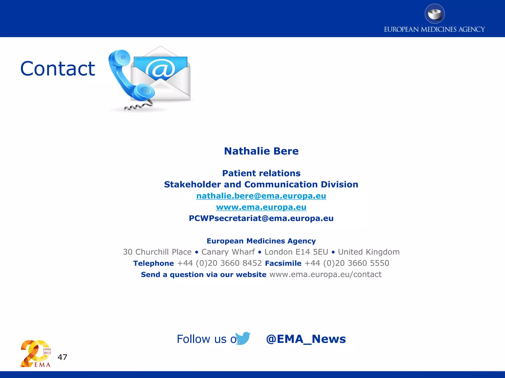An introduction to the EMA | PDF