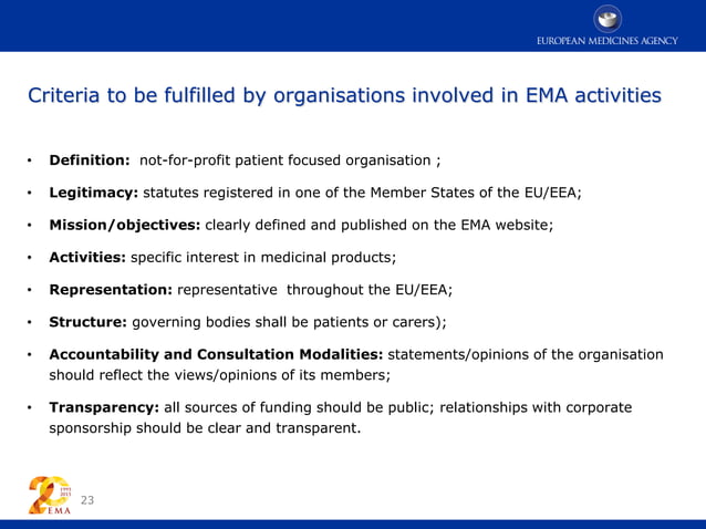 An introduction to the EMA | PDF