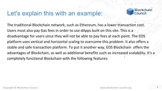An introduction to the EOS in Blockchain and Crypto | PPTX