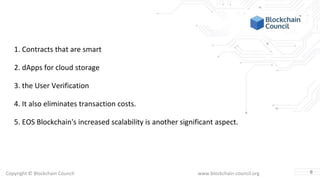 An introduction to the EOS in Blockchain and Crypto | PPT