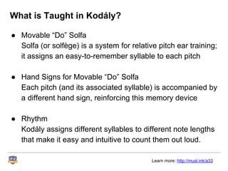 What is the Kodály method? | PDF