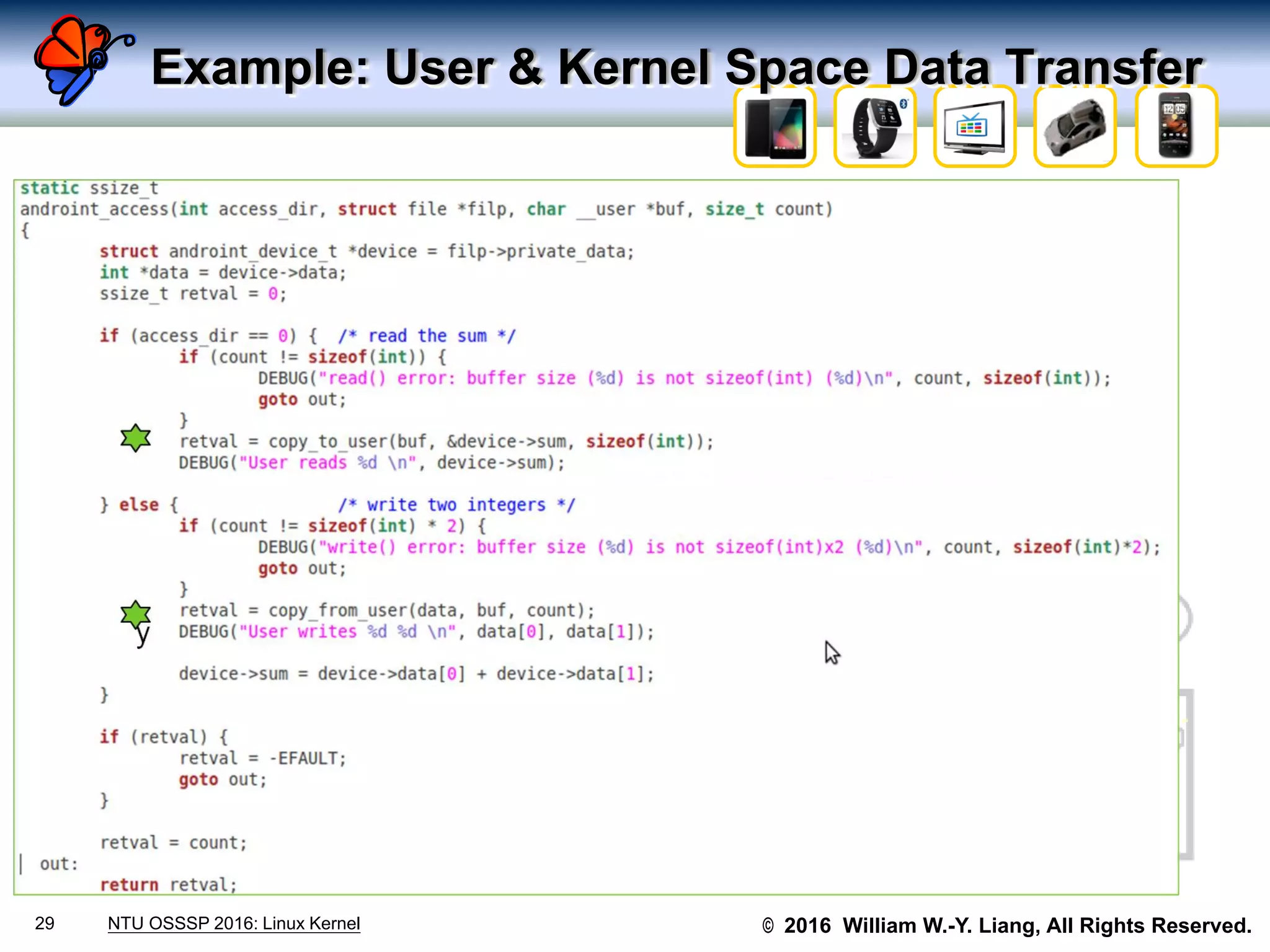 An Introduction To The Linux Kernel And Device Drivers Ntu Csie 2016