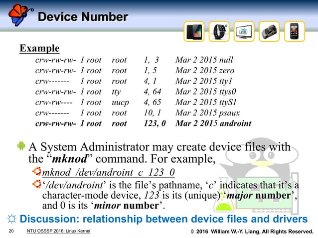 An Introduction To The Linux Kernel And Device Drivers Ntu Csie 2016
