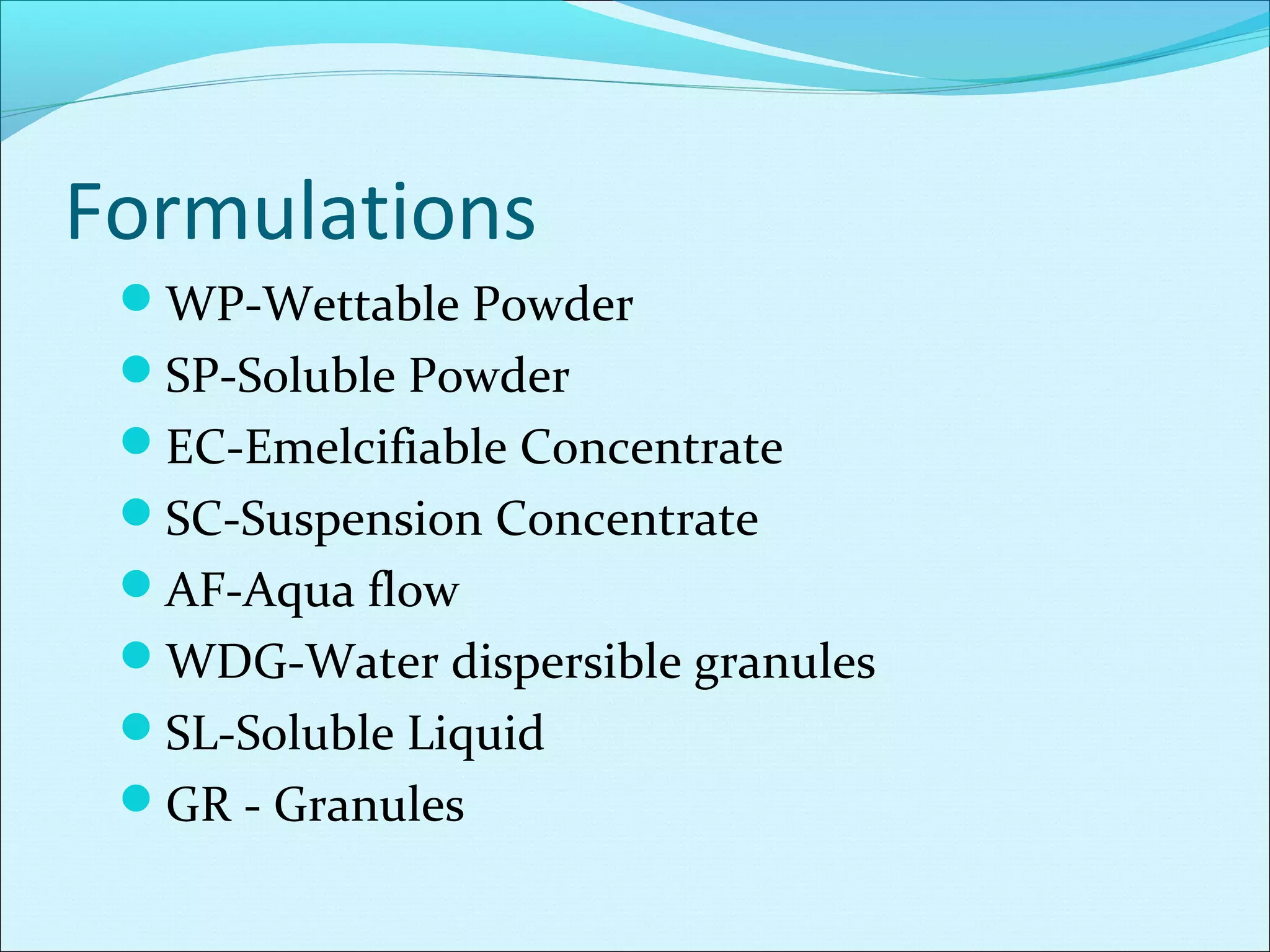 An introduction to the new generation pesticides 25 10-2013. new | PPT