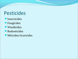 An introduction to the new generation pesticides 25 10-2013. new | PPT