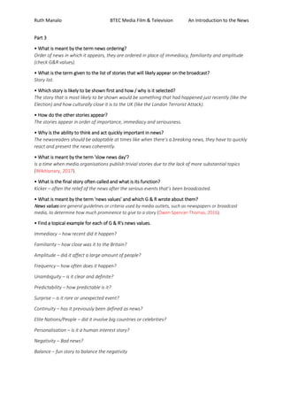 An Introduction to the News | PDF