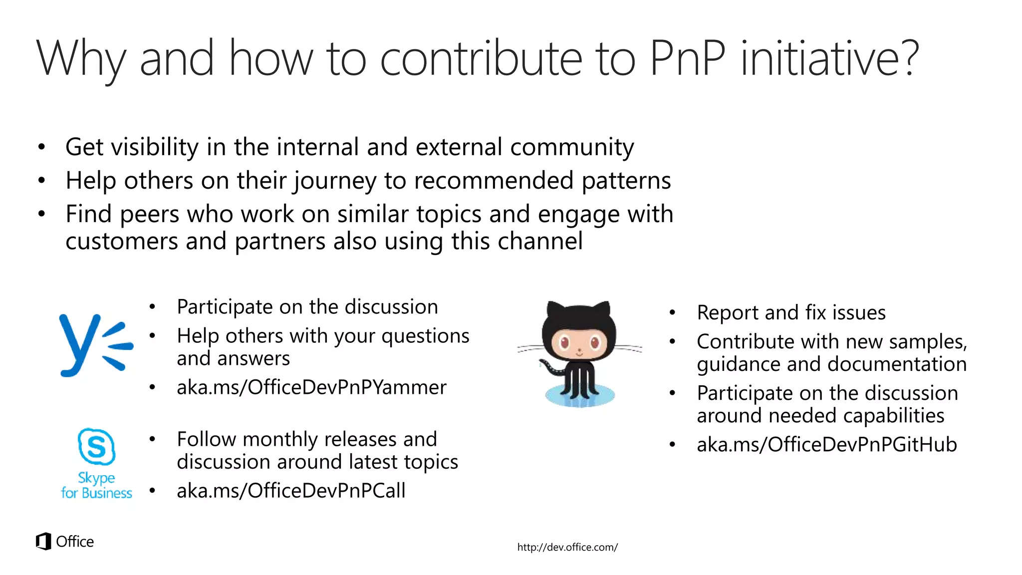An Introduction to the Office 365 Patterns and Practices Project | PPT