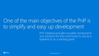 An Introduction to the Office 365 Patterns and Practices Project | PPT