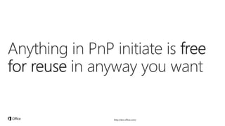 An Introduction to the Office 365 Patterns and Practices Project | PPT