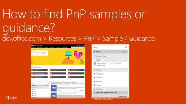 An Introduction to the Office 365 Patterns and Practices Project | PPT