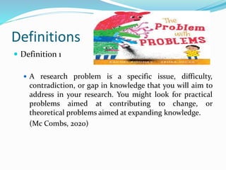 An introduction to the problem statement | PPT