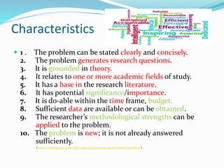 An introduction to the problem statement | PPT