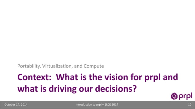 An introduction to the prpl foundation | PPTX