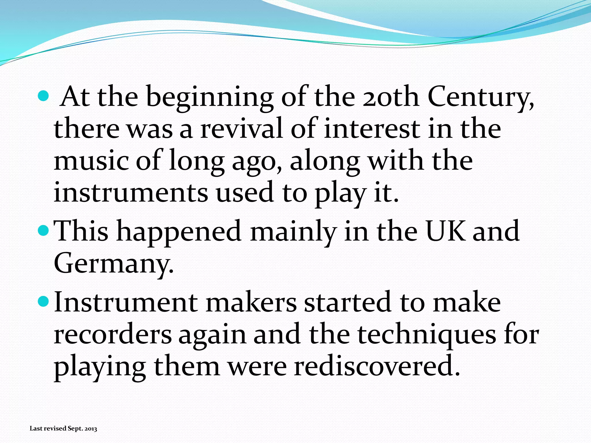 An introduction to the Recorder | PPTX