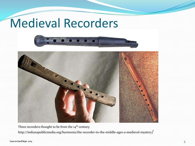 An introduction to the Recorder | PPTX