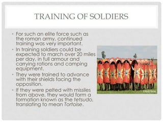 An Introduction To The Roman Army | PPTX
