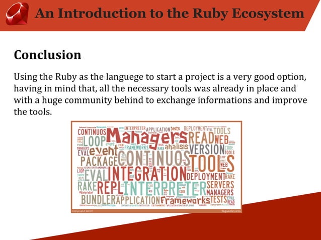 An introduction to the ruby ecosystem | PPT