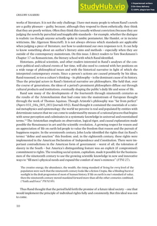 An Introduction To The Study Of Ayn Rand | PDF | Books and Literature