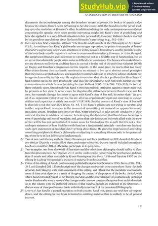 An Introduction To The Study Of Ayn Rand | PDF