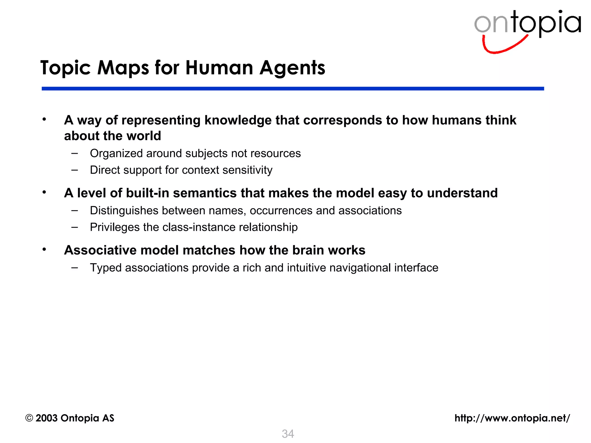An introduction to topic maps,ontologies and published subjects | PPT