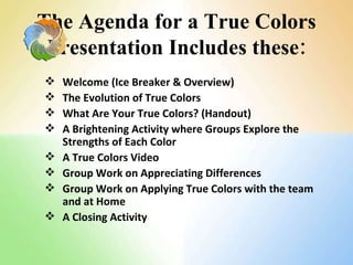 An Introduction To True Colors | PPT