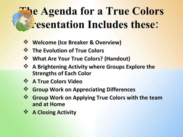 An Introduction To True Colors | PPT