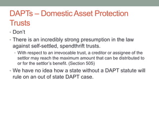 An Introduction to Trusts | PPTX