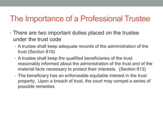 An Introduction to Trusts | PPTX