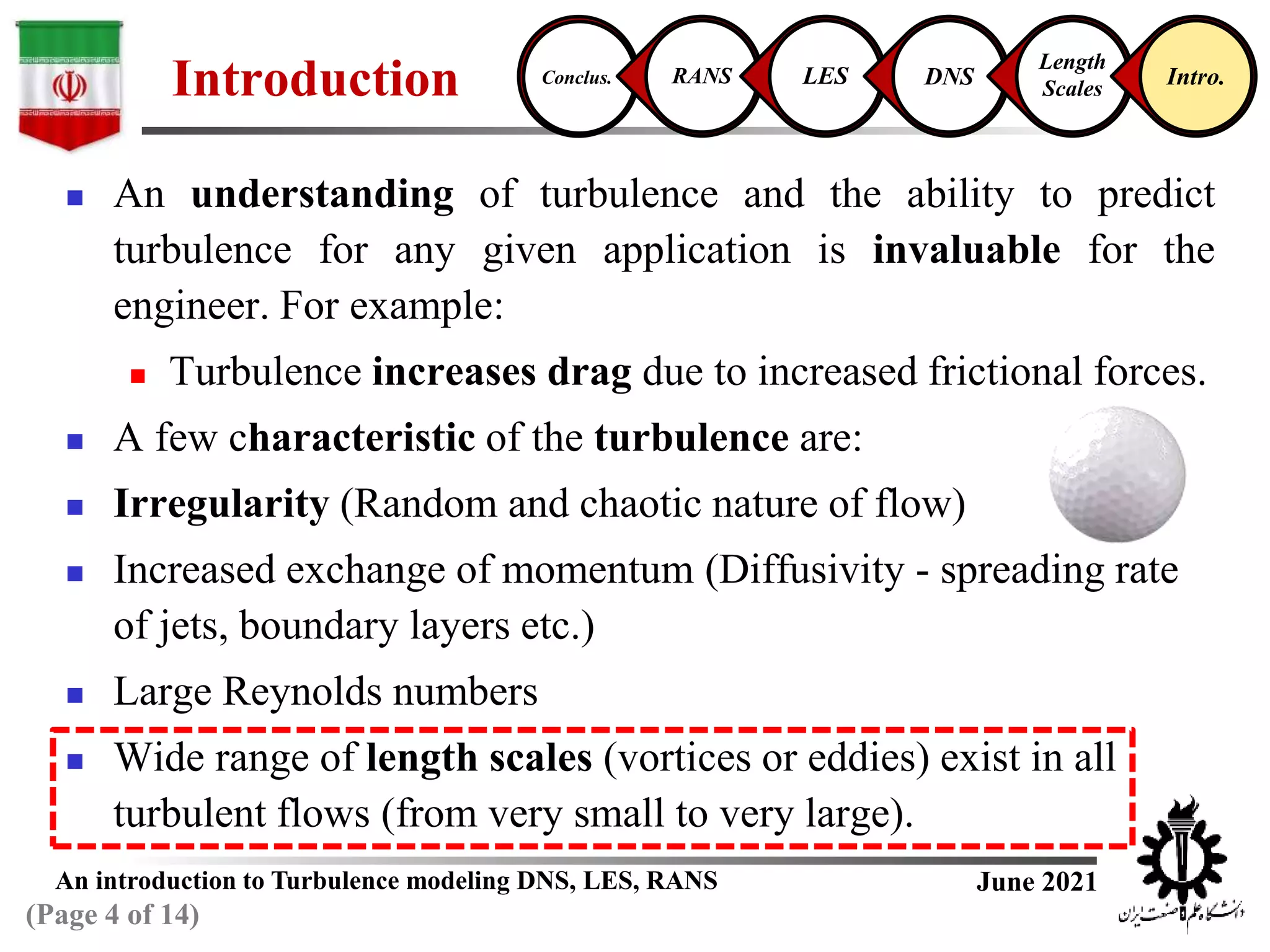 An introduction to turbulence modeling | PPTX