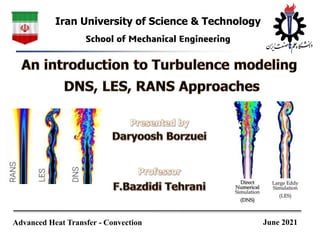 An introduction to turbulence modeling | PPTX