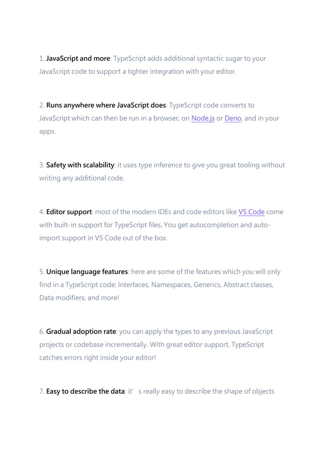 An Introduction to TypeScript | PDF