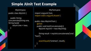An Introduction To Unit Testing and TDD | PPT