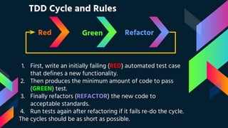 An Introduction To Unit Testing and TDD | PPT