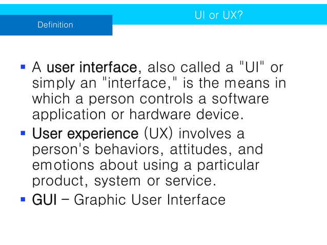 An introduction to user experience design | PPT