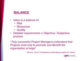 An introduction to value management | PPTX | Civil Engineering Industry ...