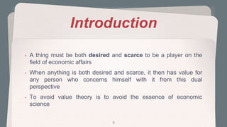 An Introduction to Value Theory | PPTX | Economy | Business and Finance