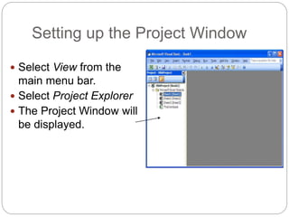An introduction to vba and macros | PPTX