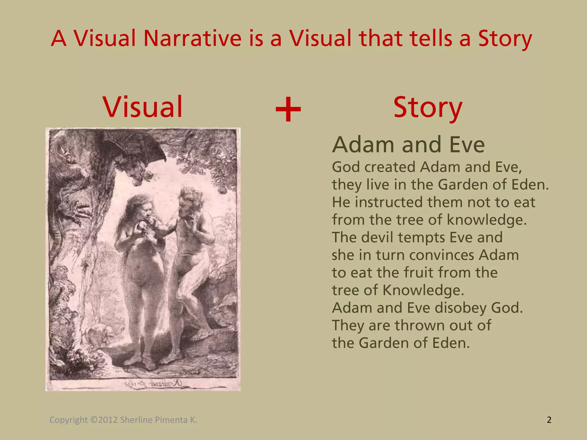 An Introduction to Visual Narratives | PDF