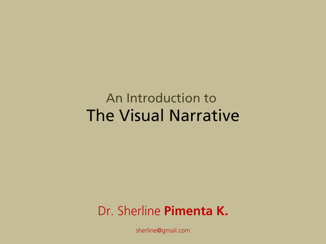 An Introduction to Visual Narratives | PDF