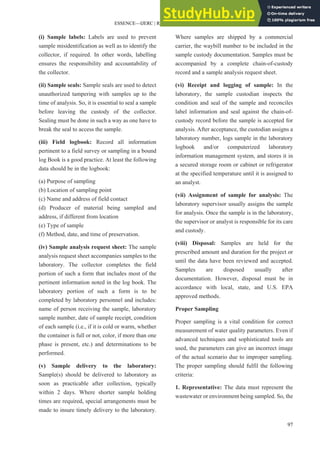 An Introduction To Water Quality Analysis | PDF