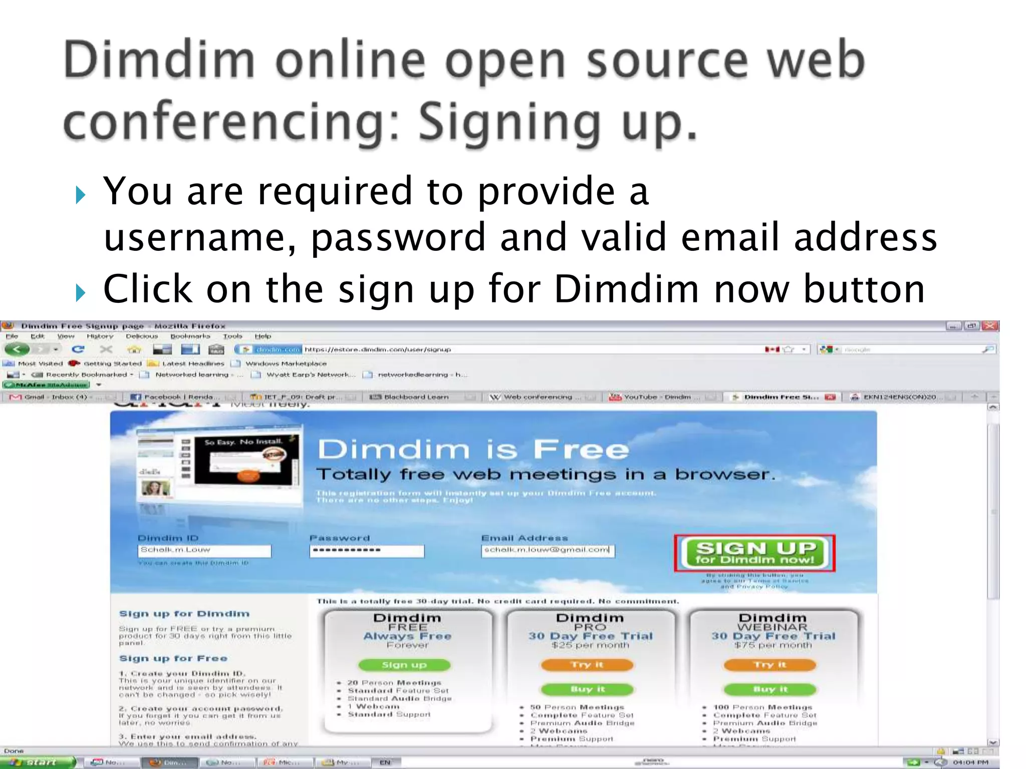 An Introduction To Web Conferencing | PPTX