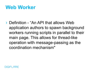 An Introduction to WebWorker - 01.26.12 | Web Development | Internet