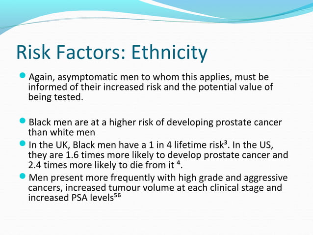 An introduction to prostate cancer diagnosis | PPT