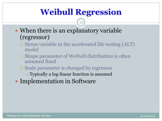 An introduction to weibull analysis | PDF