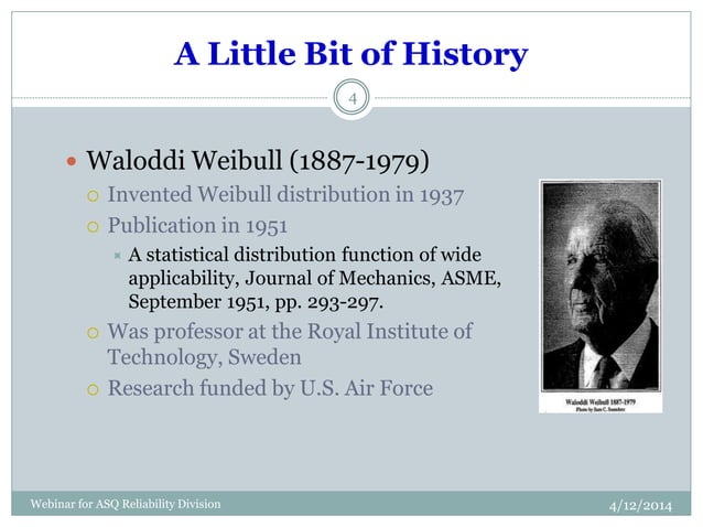 An introduction to weibull analysis | PDF