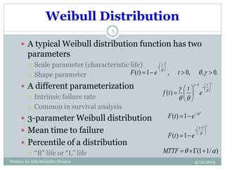 An introduction to weibull analysis | PDF