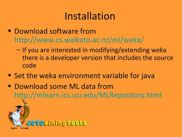 An Introduction To Weka | PPT