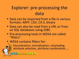 An Introduction To Weka | PPT